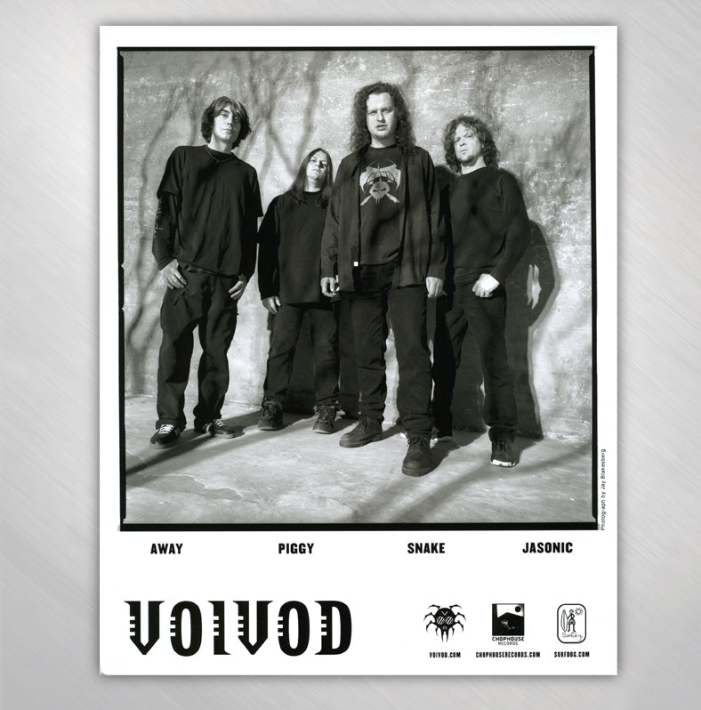VOIVOD - BAND PHOTO 8 X 10 – Tinman